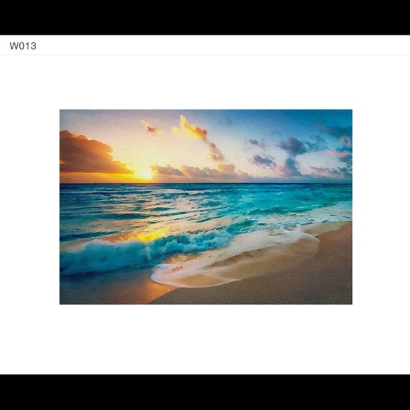 Party Supplies | W13 Beach Watercolor Photo Greeting Card | Poshmark